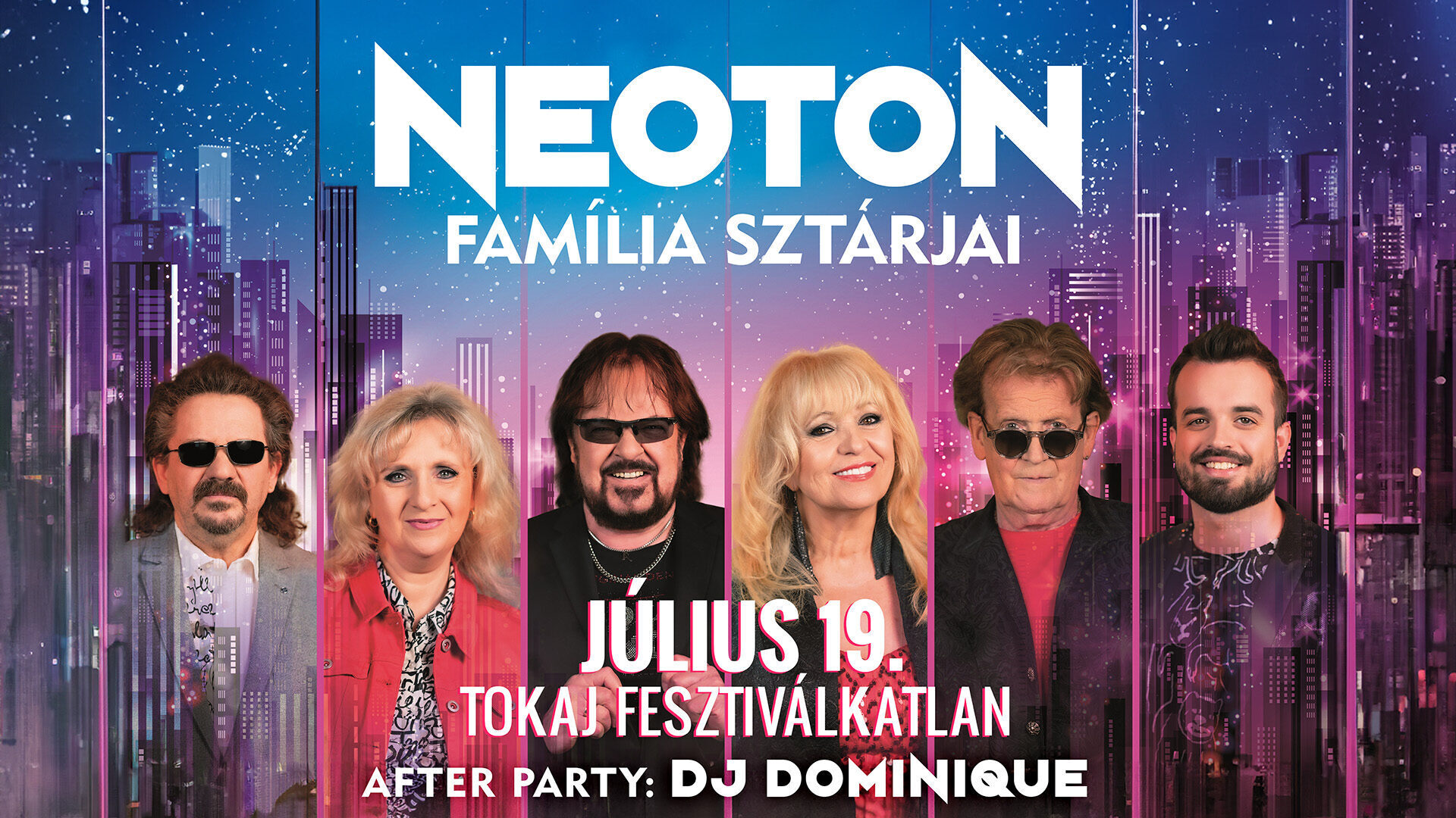 A Neoton Família sztárjai | Tokaj Fesztiválkatlan