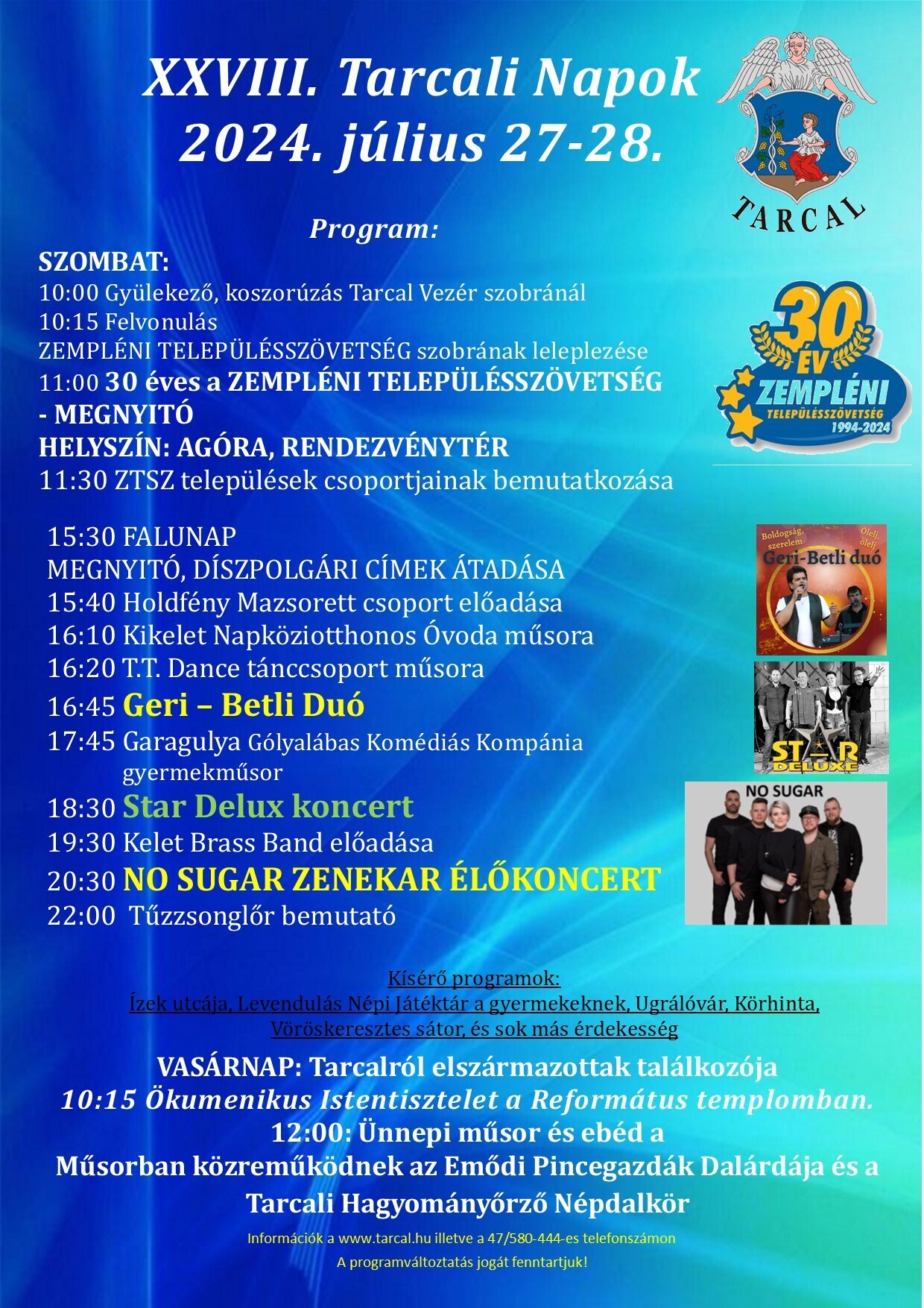 XXVII. Tarcali Napok