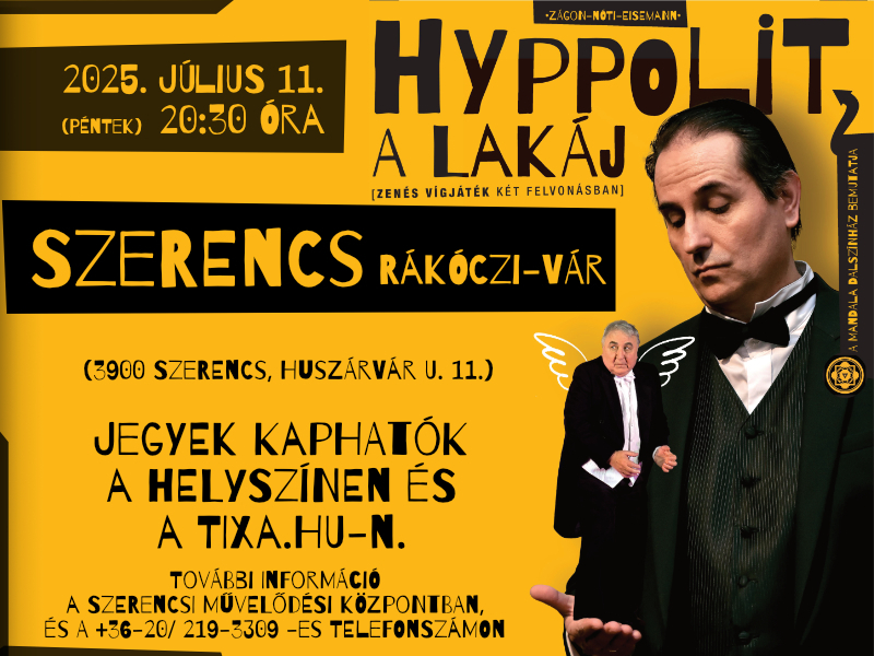 Hyppolit, a lakáj | Színházi előadás