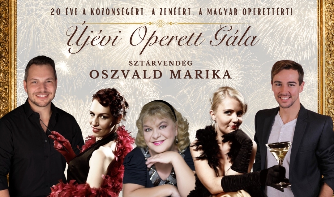 "Hurrá, hurrá!" - Operett, pezsgő, szerelem | Újévi gálaműsor két részben